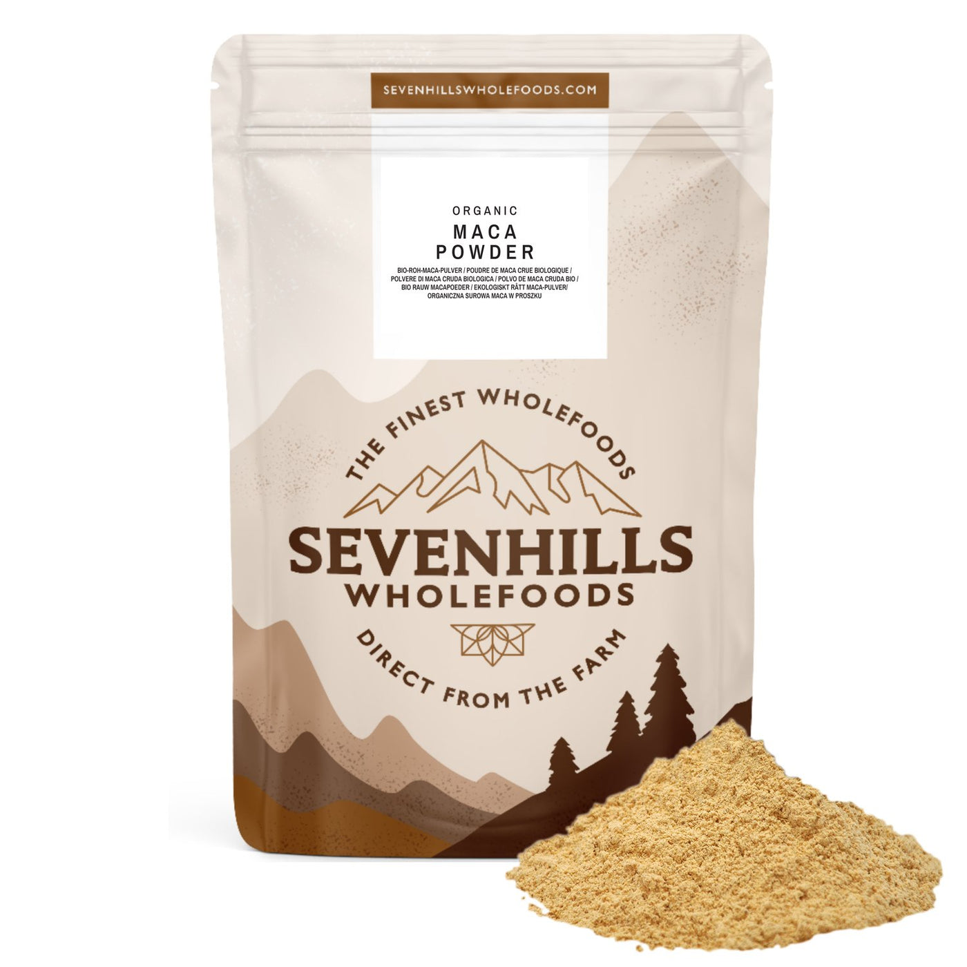 Organic Maca Powder – Sevenhills Wholefoods