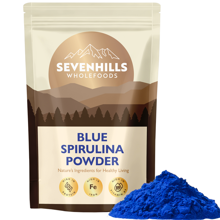 Blue Spirulina Powder – Sevenhills Wholefoods