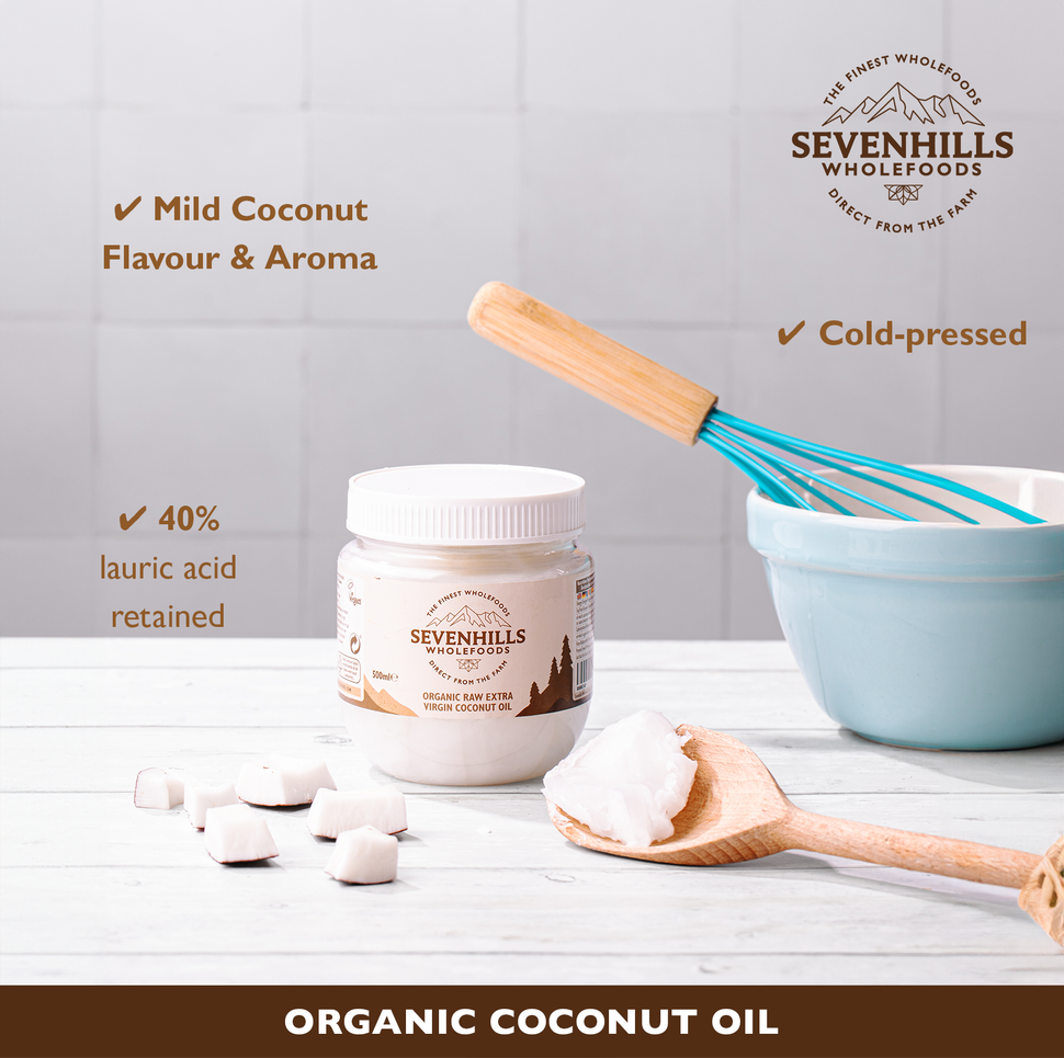 Organic Extra Virgin Raw Coconut Oil – Sevenhills Wholefoods
